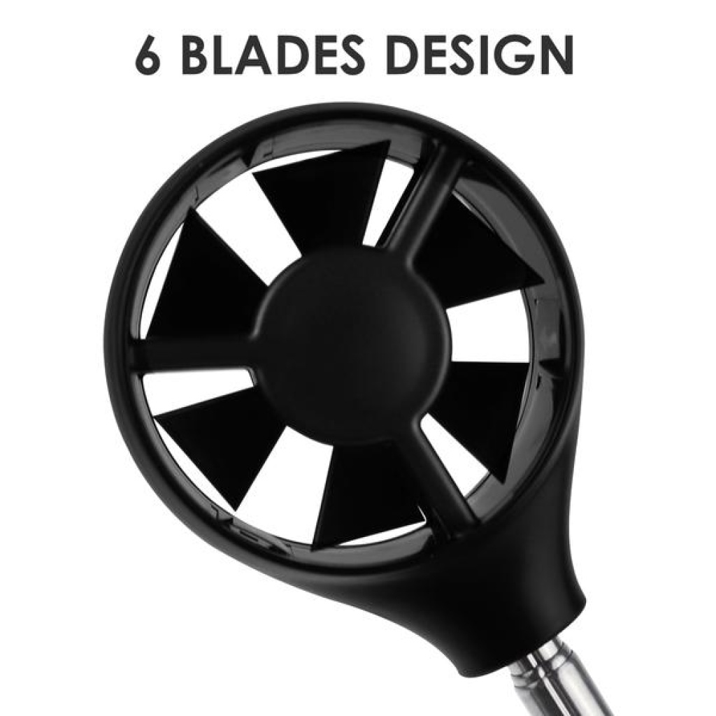 Professional Anemometer With Datalogger Measures Wind Temperature ...