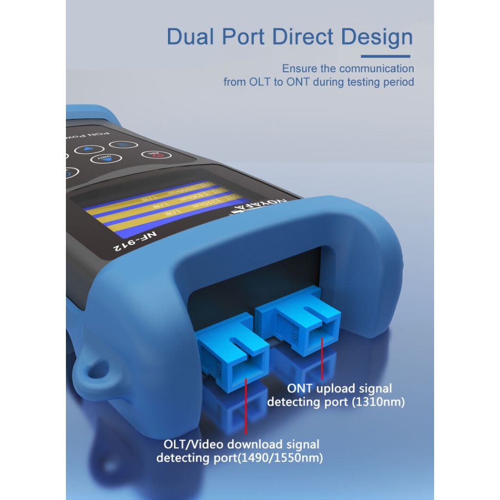 Professional Grade PON Portable Optical Power Meter - Discount Instruments