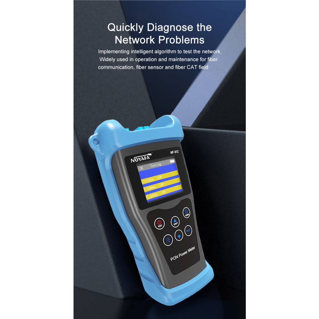 Professional Grade PON Portable Optical Power Meter - Discount Instruments