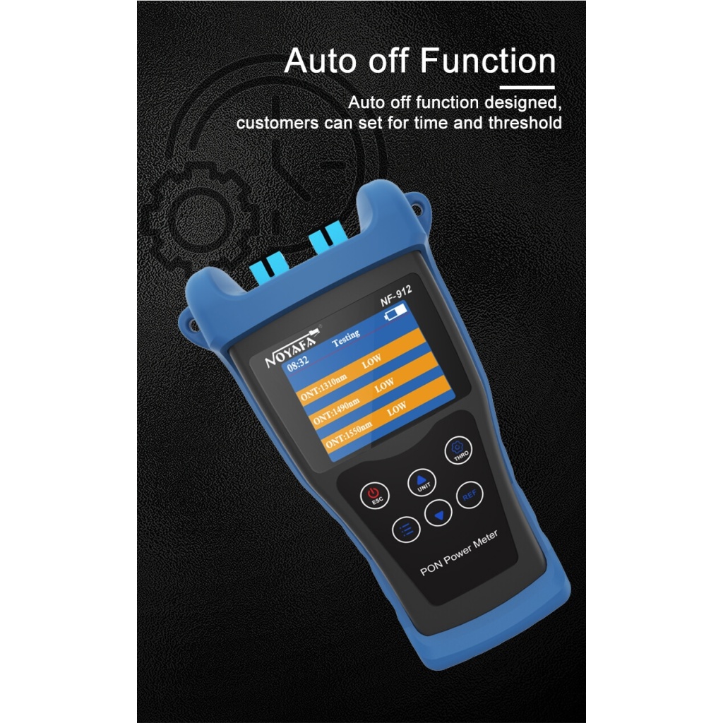 Professional Grade PON Portable Optical Power Meter - Discount Instruments