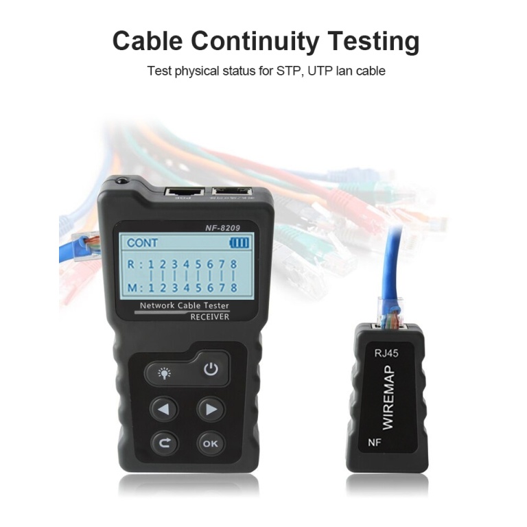 Cable Continuity Tester & Wire Tracker w/ POE Tester - Discount Instruments