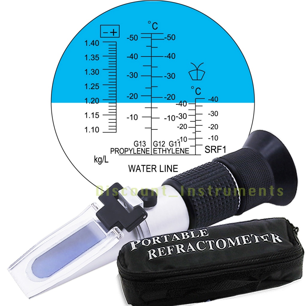 Refractometer For Car Battery Fluids, Antifreeze, Cleaning Fluids ...