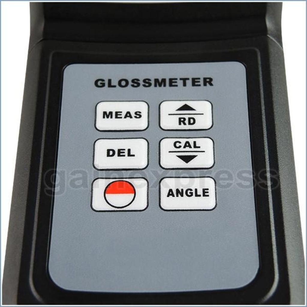 Compact & Portable Handheld 20 & 60 Degree Gloss Meter w/ 0.1 ~ 200 GU ...