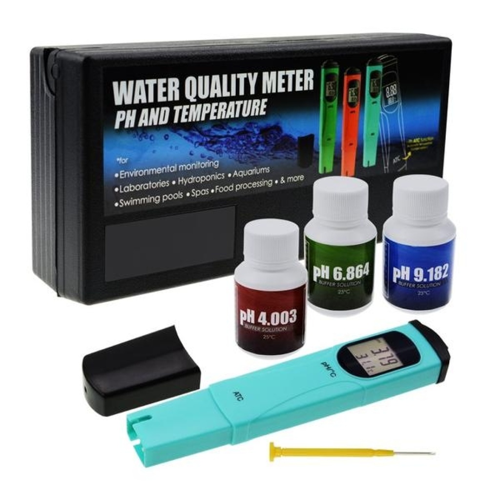 Digital Pen Type pH Meter & Thermometer - Discount Instruments