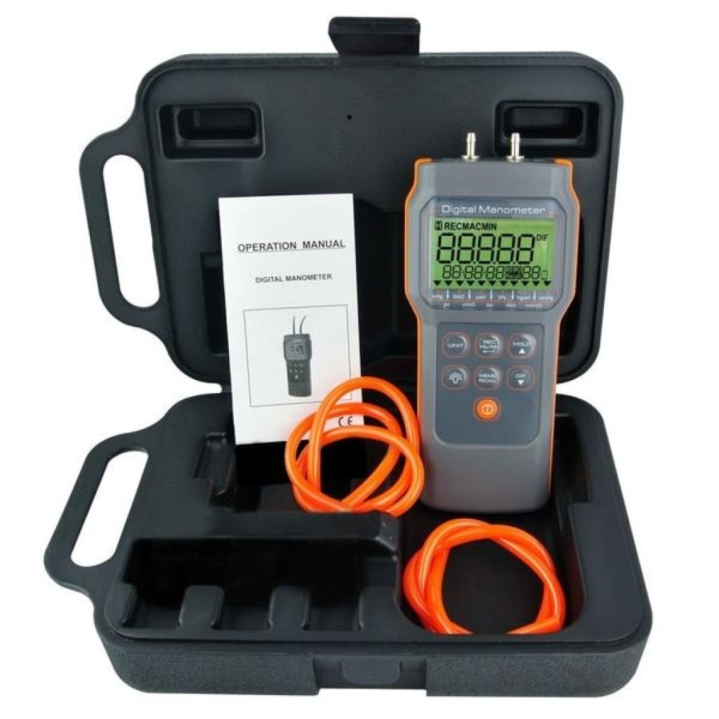 Professional Digital Differential Air Pressure Manometer - Discount ...