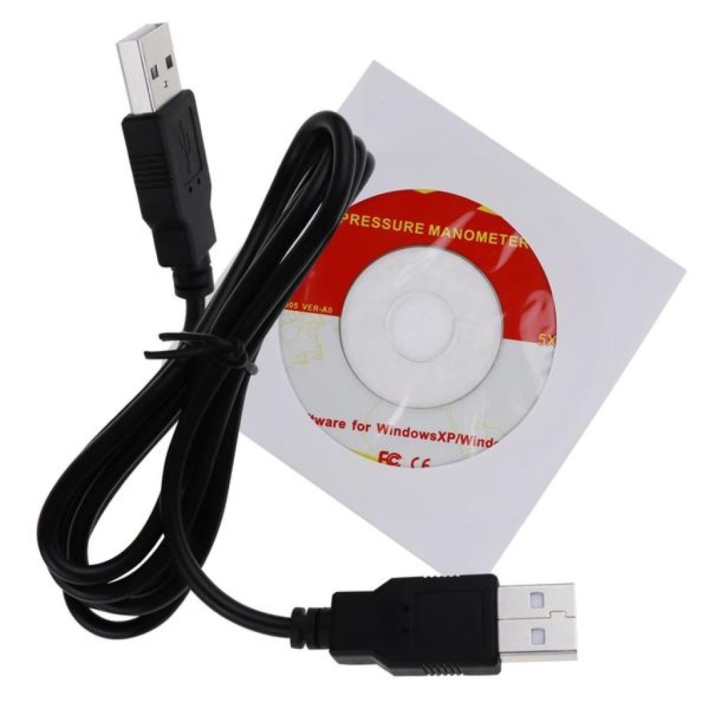 Dual Port Digital Manometer & Air Pressure Meter - Discount Instruments