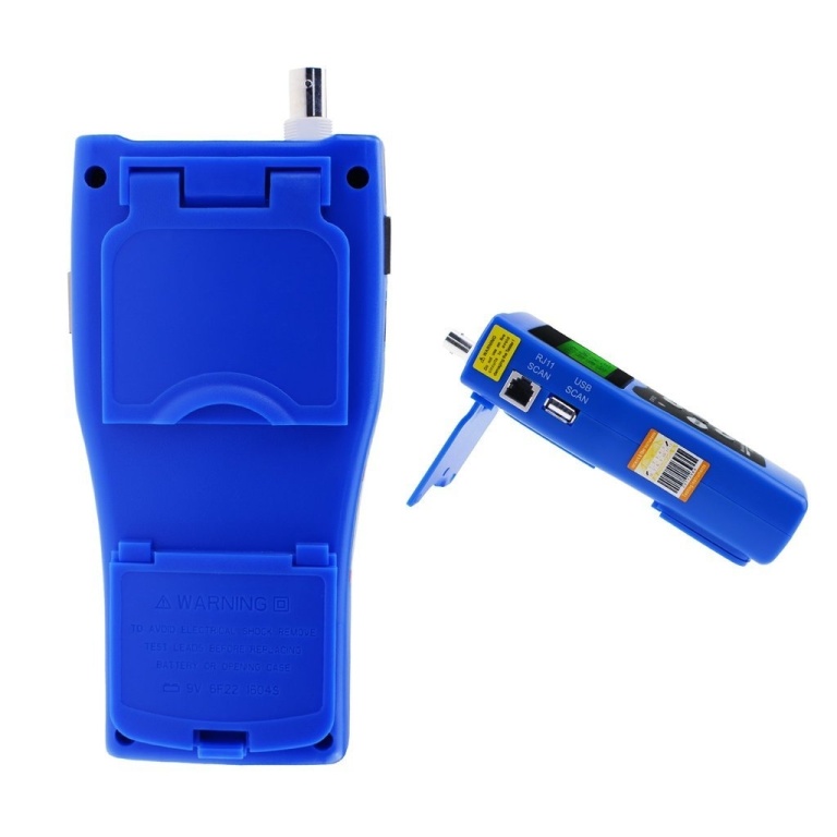 Professional Handheld Multipurpose Network LAN Cable Tester w/ 8 far ...