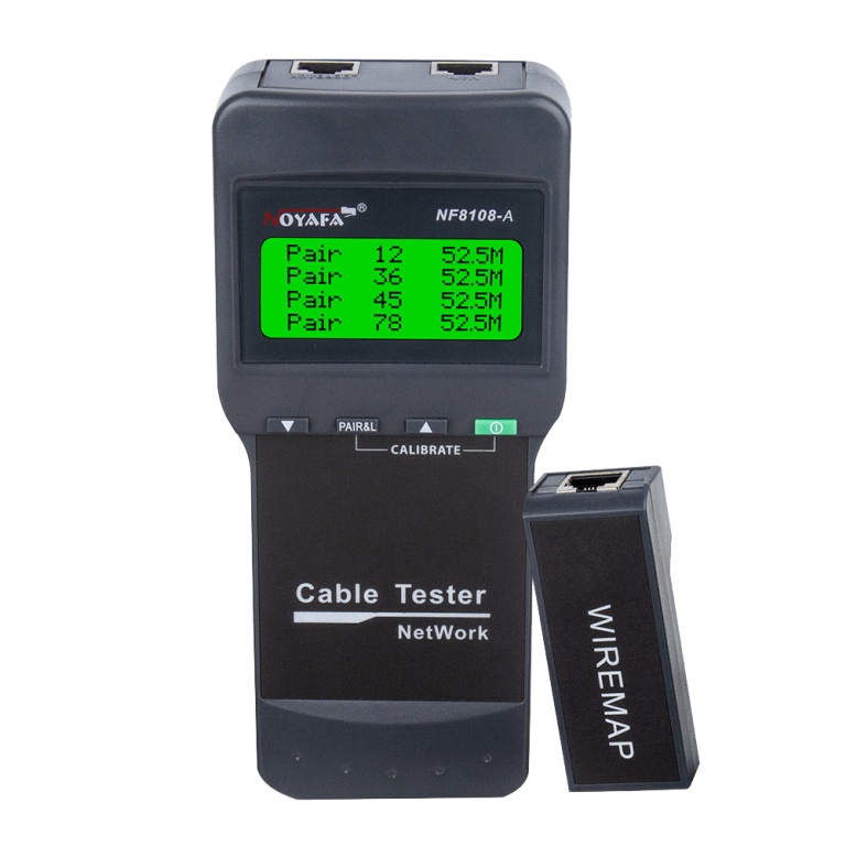 Network Cable Tester & Cable Length Meter w/ Single Jack - Discount ...