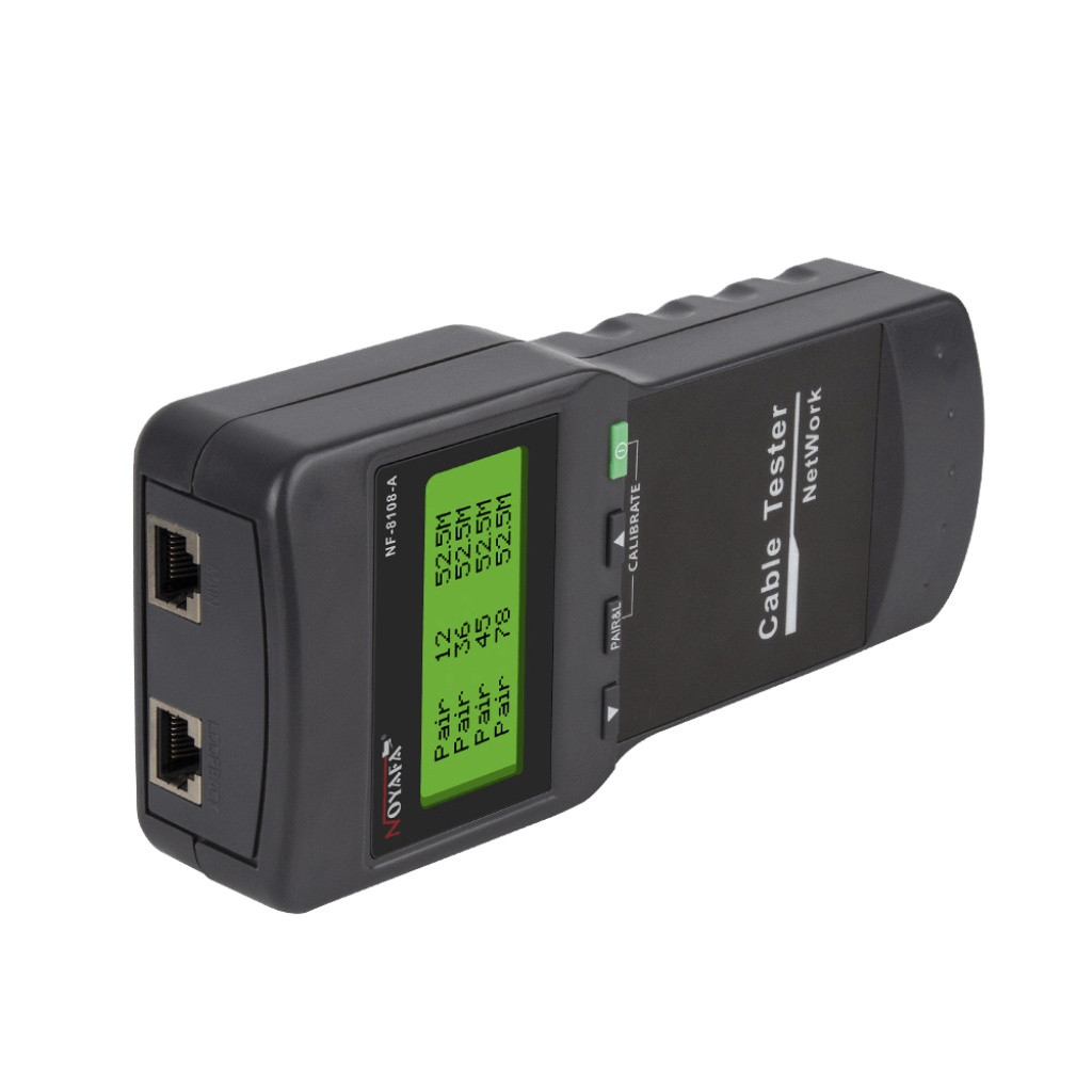 Network Cable Tester & Cable Length Meter w/ Single Jack - Discount ...