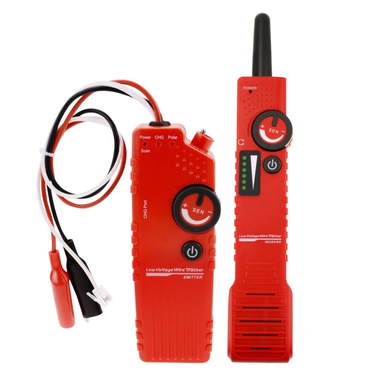 Anti Jamming Underground Cable Tracker & Wire Locator w/ Polarity Test ...