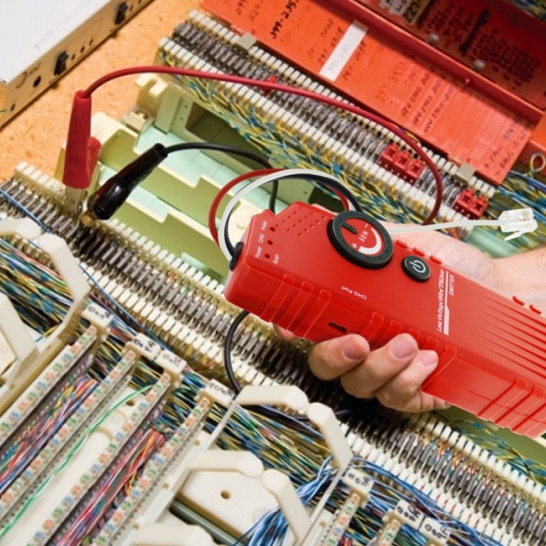 Anti Jamming Underground Cable Tracker & Wire Locator w/ Polarity Test ...