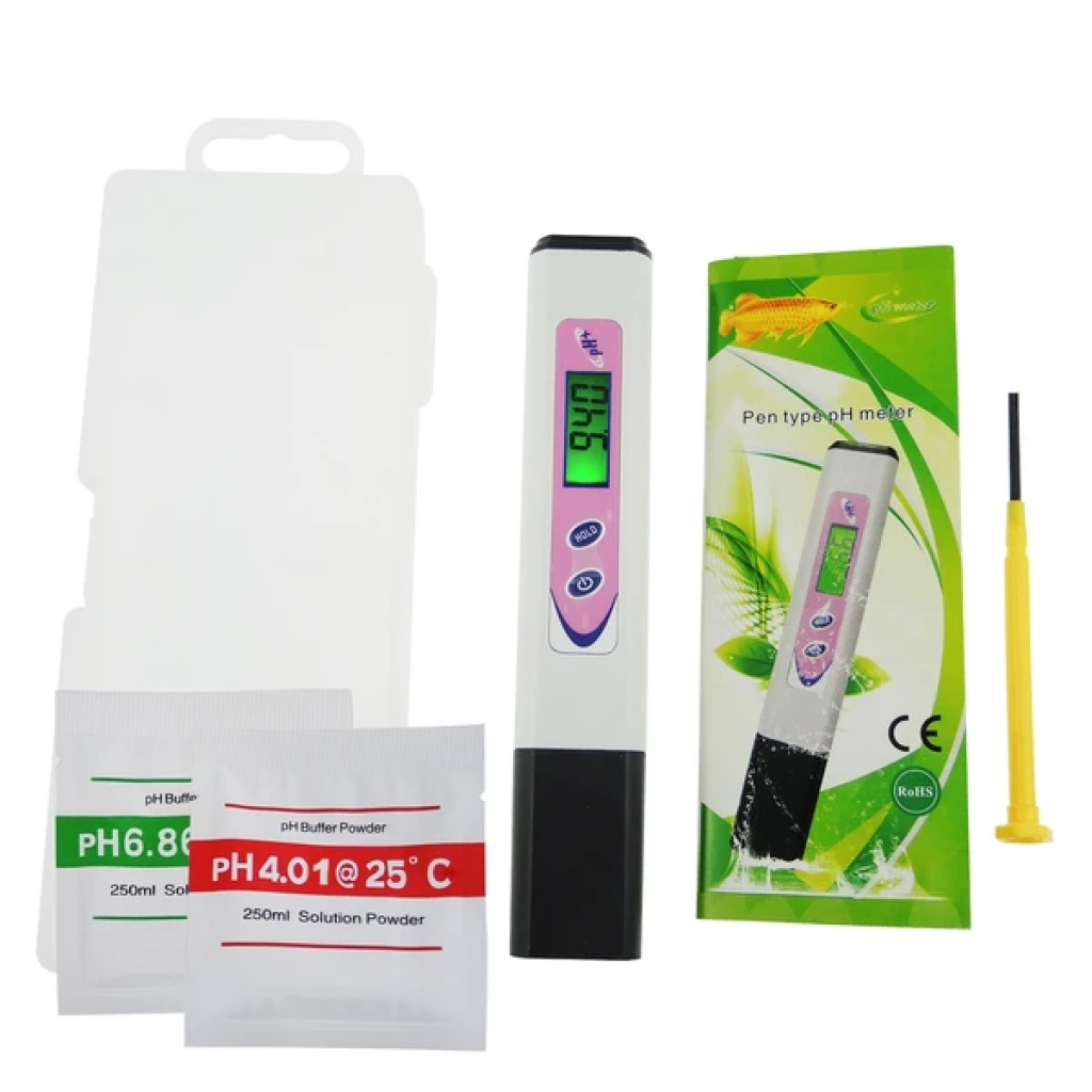 Pen Type Digital PH Meter & Hydroponics Water Quality Tester - Discount ...