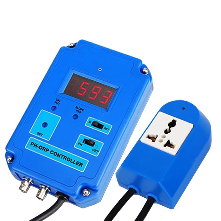 Digital 2 in 1 pH / ORP Controller With Electrodes - Discount Instruments
