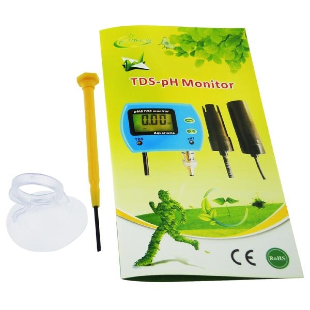 2 in 1 Combo pH & TDS Mini Tester W/ Replaceable Electrode and Real ...
