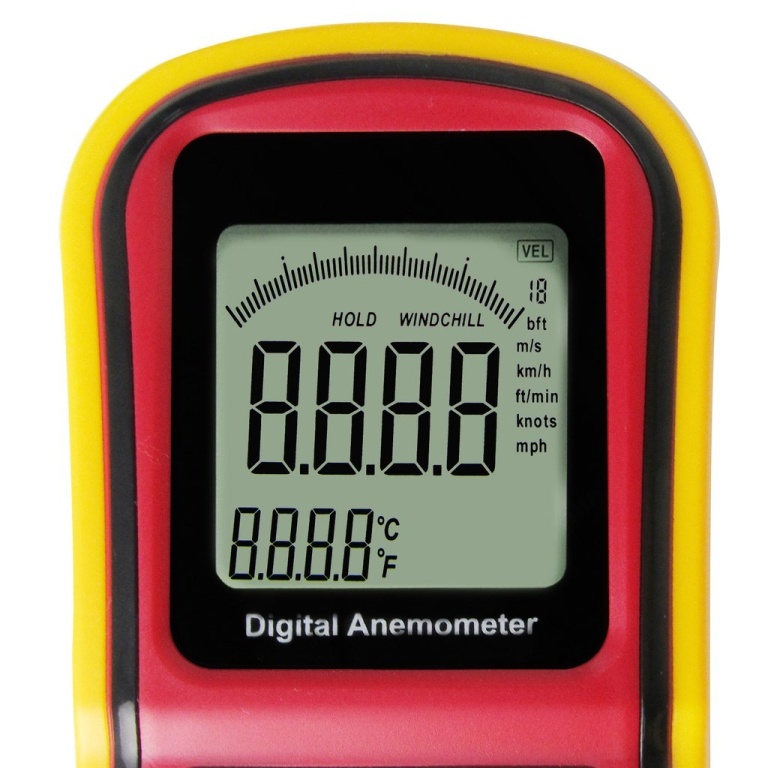 Digital Anemometer With Sensor Vane Probe - Discount Instruments