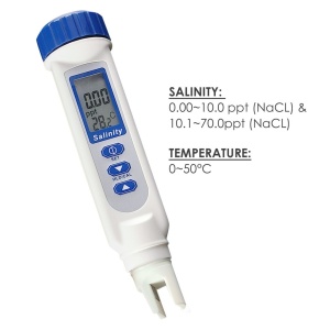 Digital Salinity Salt Level Tester Meter Waterproof IP65 - Discount ...