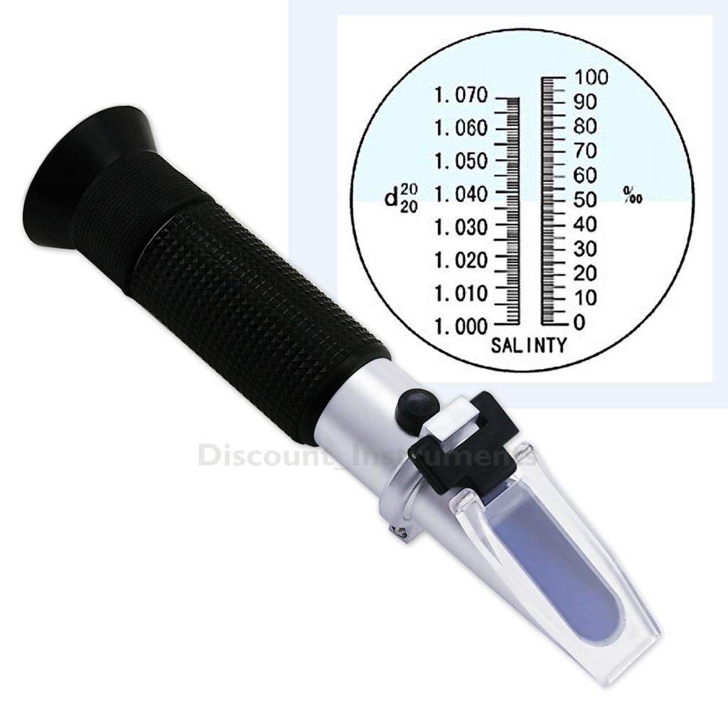 Refractometer For Traditional Salinity, Salt Water, Brine - Discount ...