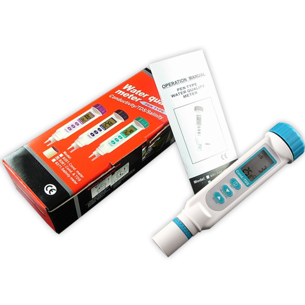 Digital TDS / EC / Conductivity Meter IP65 Waterproof - Discount ...