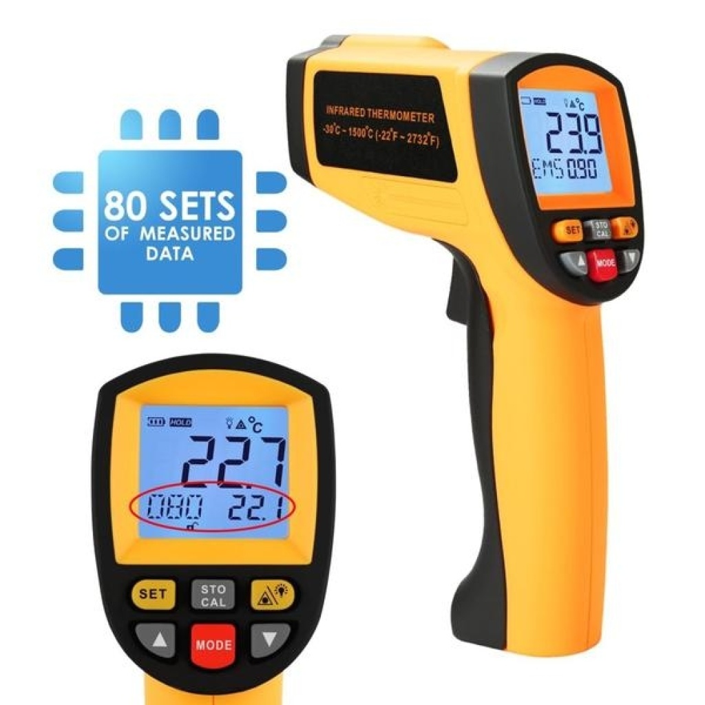 Lasergrip Industrial Non-Contact Laser Infrared Thermometer - Discount ...