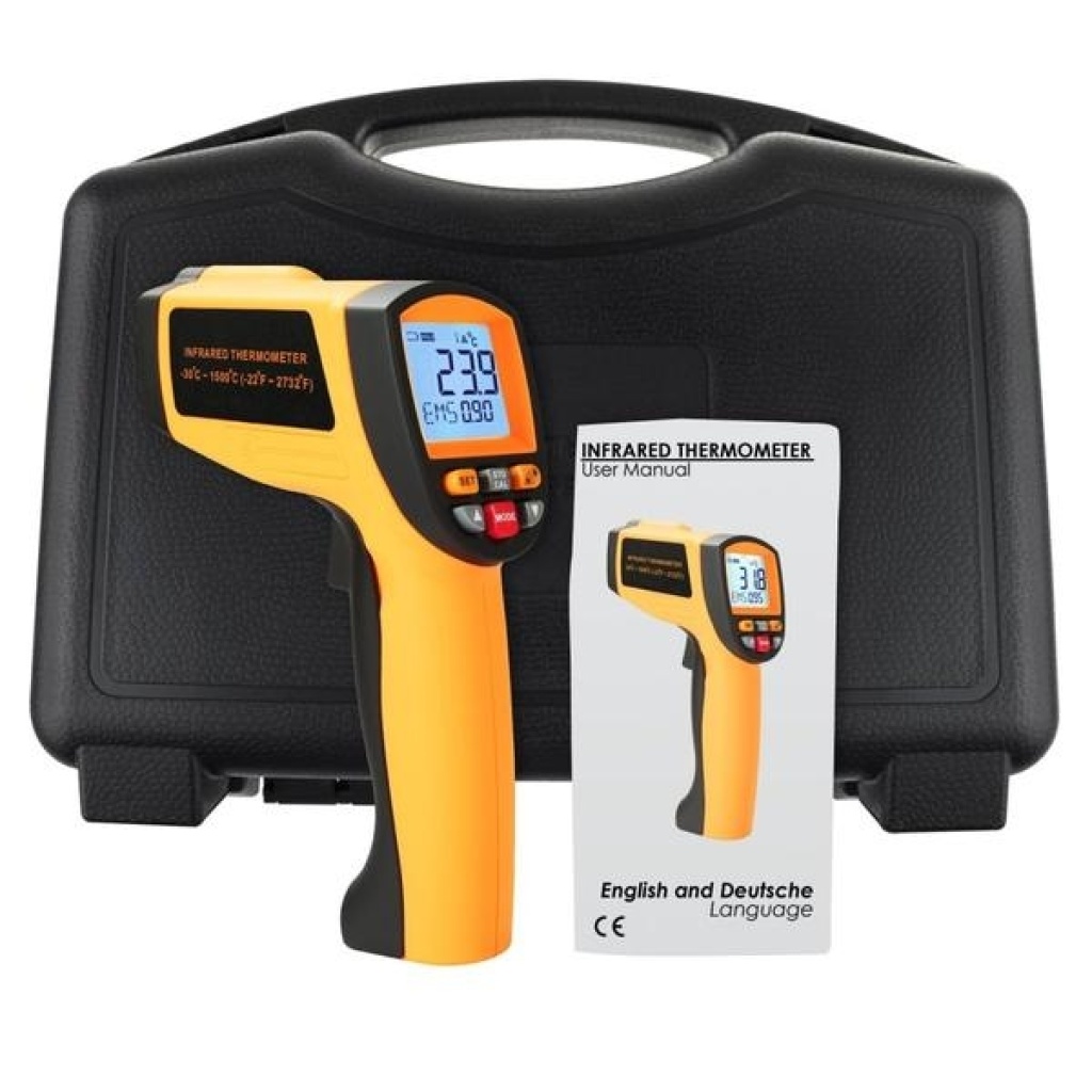 Lasergrip Industrial Non-Contact Laser Infrared Thermometer - Discount ...