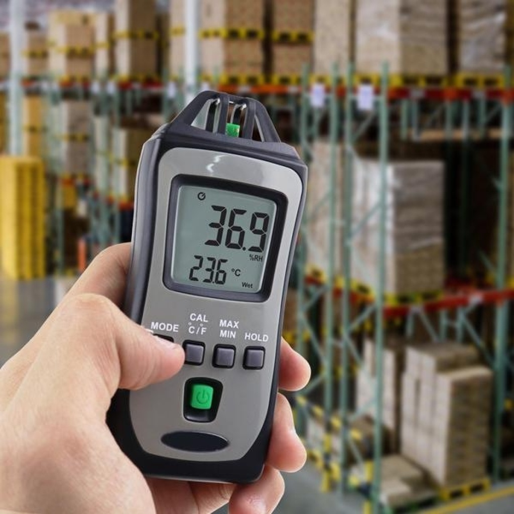 Digital Pocket Size Thermo Hygrometer with Wet Bulb and Dew Point ...