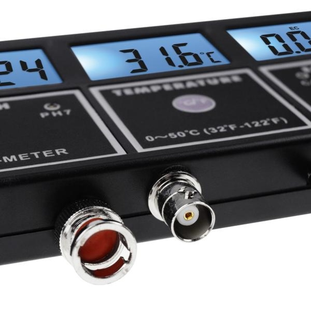 5 in 1 Multi Parameter PH EC CF TDS (ppm) & Temperature Test Meter ...